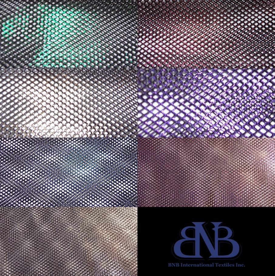 Foil Fishnet – Spandex Prints